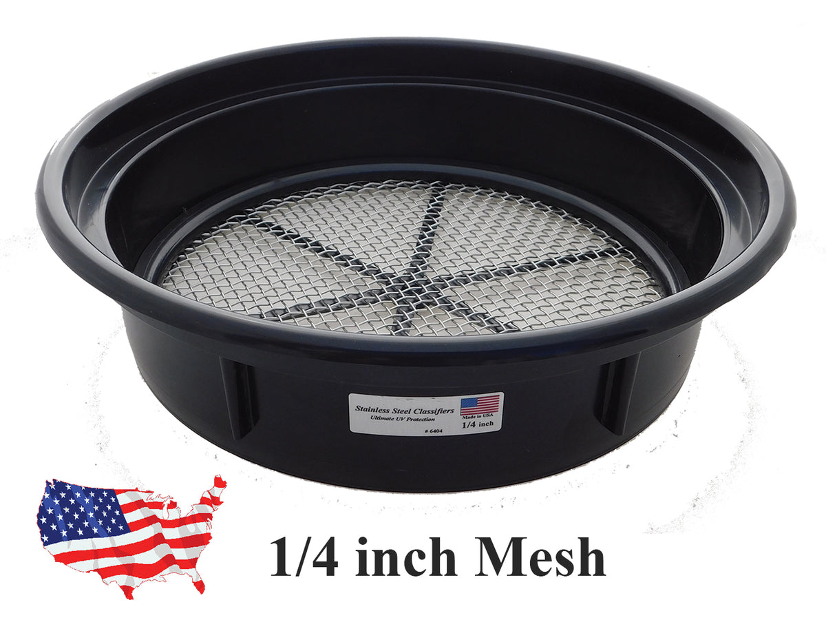 Gold Buddy Stainless Steel Mesh Classifier – AU Engineering Inc